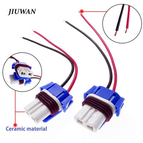 1 Pair 9005 Ceramic Socket Female Adapter Bulb Soc Vicedeal