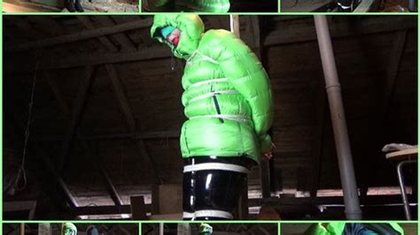 Captive In Puffy Jacket At The Attic Bondageangel Clips4sale