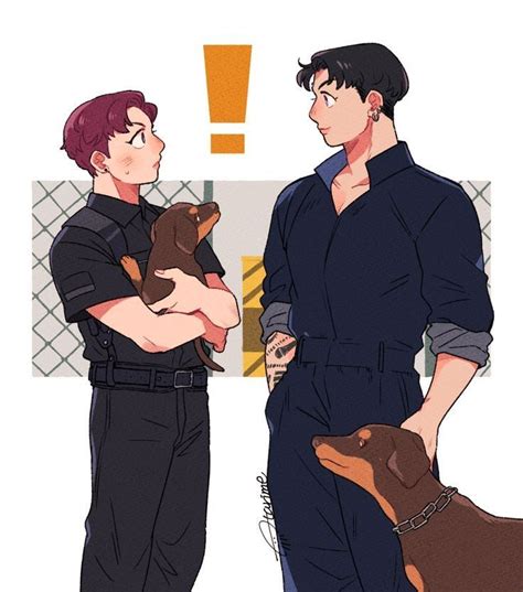 Cute Army Drawing Army Fanart Jungkook And Bam Fanart Bangtan Fanart