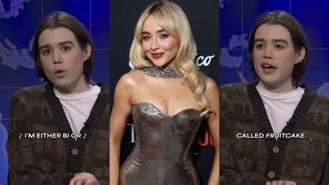 Snls Jane Wickline On Sabrina Carpenters Zero Gay Rumors
