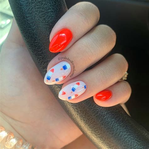 Popsicle Nails Nails Design Fourth Of July
