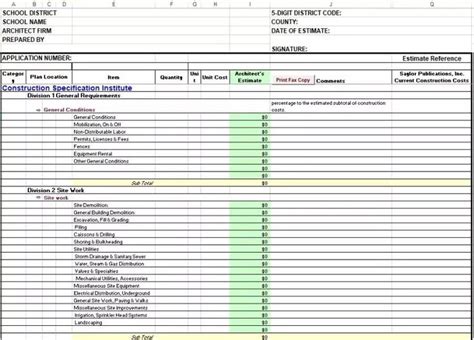 19 Free House Building Budget Templates Ms Office Documents Budget