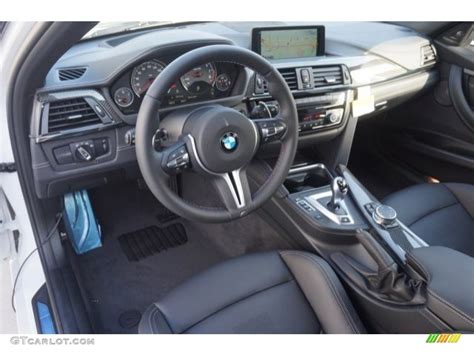 Black Interior 2015 Bmw M3 Sedan Photo 98410618