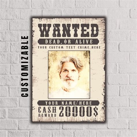 Funny Wanted Posters Etsy