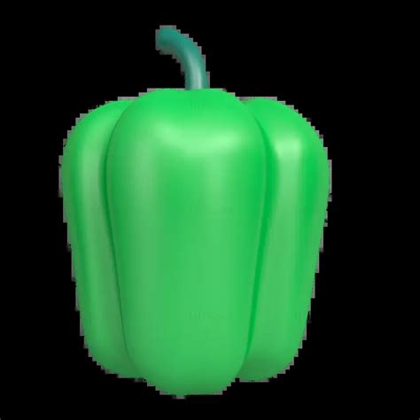 Bell Pepper 3d Icon