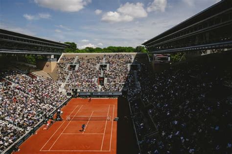 Billet Et Hôtel Pour Le 1er Tour De Roland Garros 2026