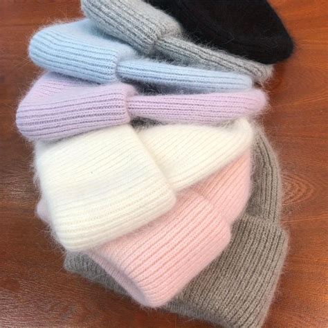 Elegante Gorro Básico De Colores Dulces Ligero Y Elástico Sencillo Y Casual Cálido Y Con