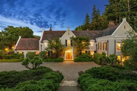 Intel Co Founder Gordon Moores Historic Woodside Estate Listed For