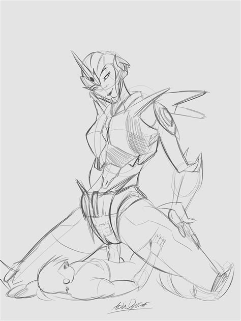 Post 6194075 AcinDyce Arcee Jack Darby Transformers Transformers Prime