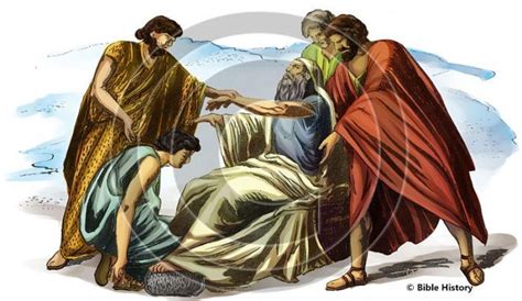 Judah Receives Jacobs Blessing Bible Illustration 72 Dpi 1 Year