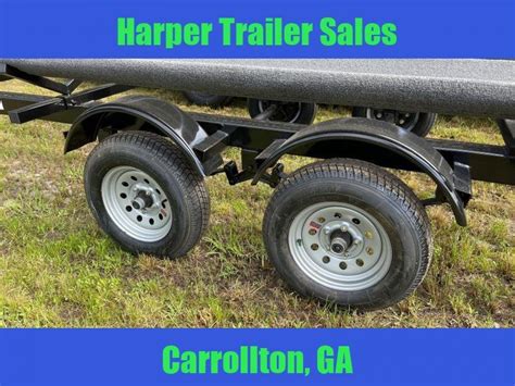 New 2025 22 Heavy Duty Tritoon Trailer With Brakes For Sale In