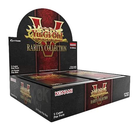 Yu Gi Oh Tcg Rarity Collection V Booster Display 24 English Version
