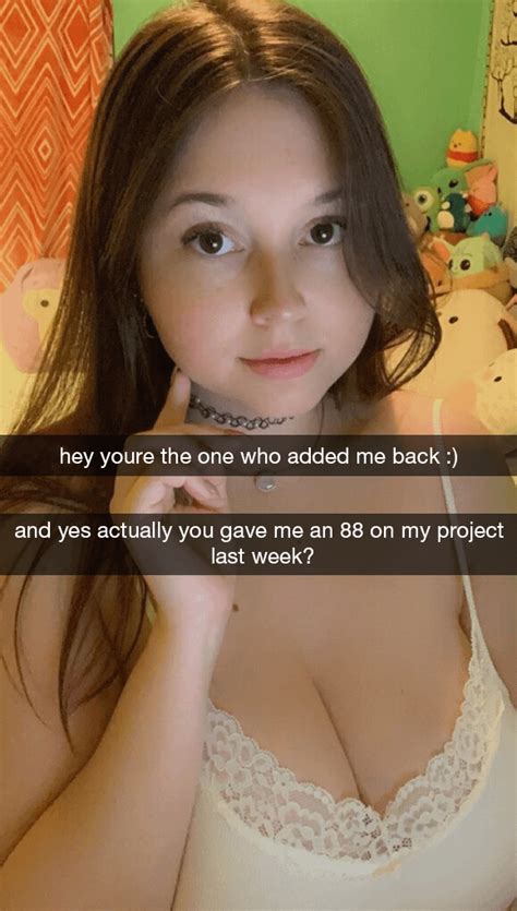 Finding My Professors Snapchat Part 1 2 R Nsfw Caption