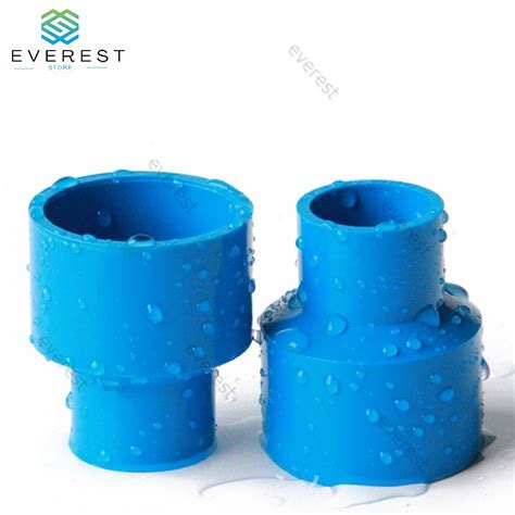 50pcs Pvc Blue Coupling Reducer 114 112 2 Shopee Philippines