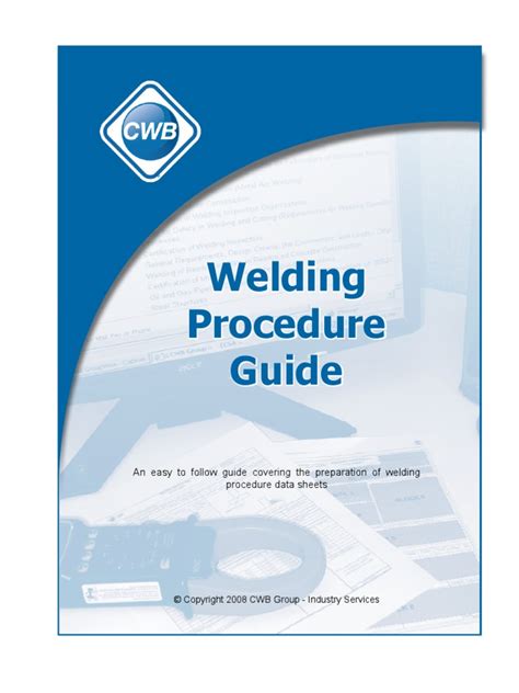 Cwb Welding Procedure Guide