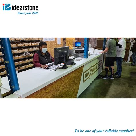 China Prefab Acrylic Countertop Worktop Table Top Corian Panels Modified Acrylic Solid Surface