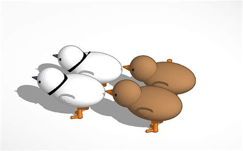 3d Design Birds Tinkercad