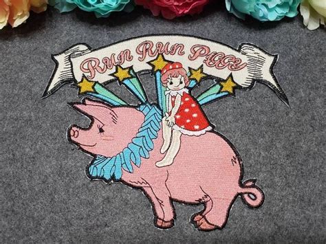 Fashion Girl Patch Large Patch Iron On Etsy Girl Patches Diy