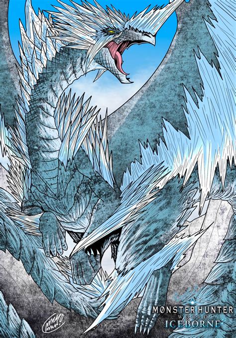 Mhw Iceborne Velkhana By Superzillaking On Deviantart