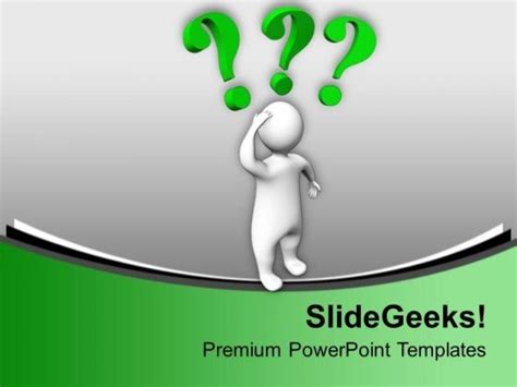 Thinking Business Man Development Powerpoint Templates Ppt Backgrounds