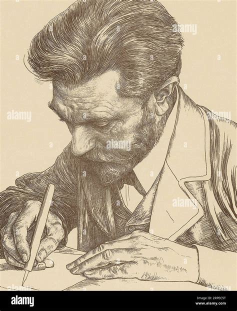 August Bebel 1840 1913 German Socialist Politician And Political