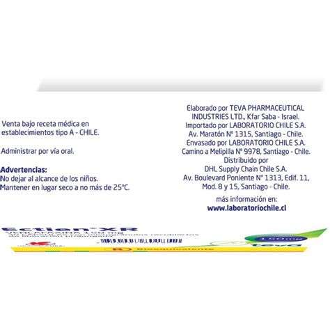 Ectien Xr Venlafaxina 150mg 30 Cápsulas Liberación Prolongada