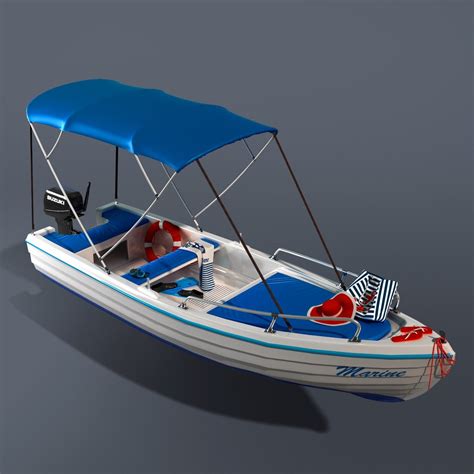 Boat Recreation 3d Turbosquid 1187577