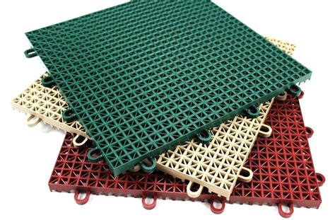 Plastic Floor Tiles Interlocking