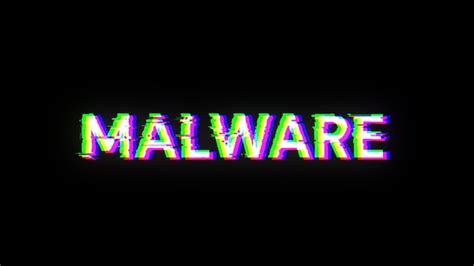 Premium Photo 3d Rendering Malware Text With Screen Effects Of