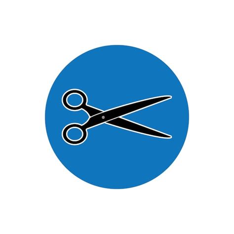 Premium Vector Scissors Logo