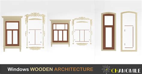 3d Models Of Windows Download Walls With Windows 3d Models