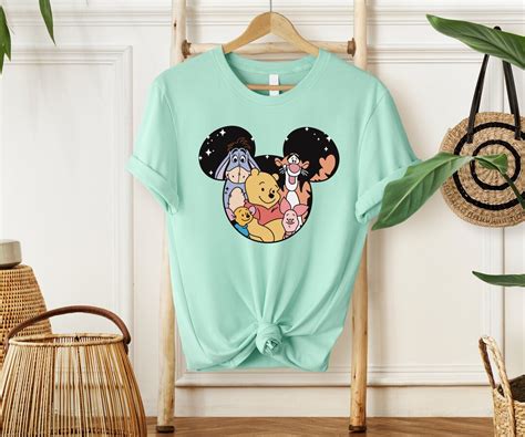 Winnie The Pooh Shirt Disney Shirt Mickey Ears Shirt Pooh And
