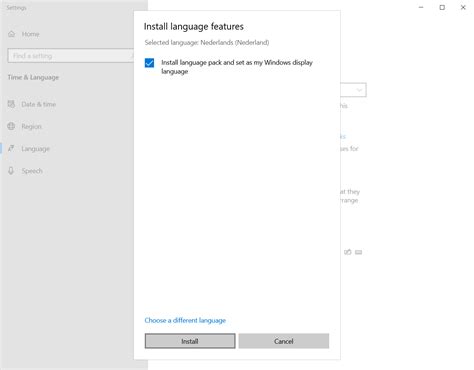 Windows Change Language Settings UU Manuals