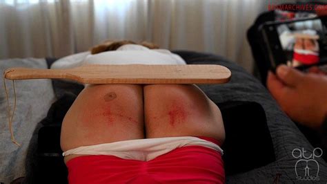 Christy Cutie Paddled Bare Gym Commitment 3
