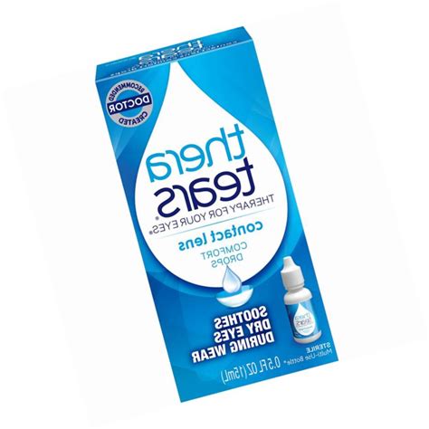 Theratears Eye Drops For Contacts Contact Lens Rewetting