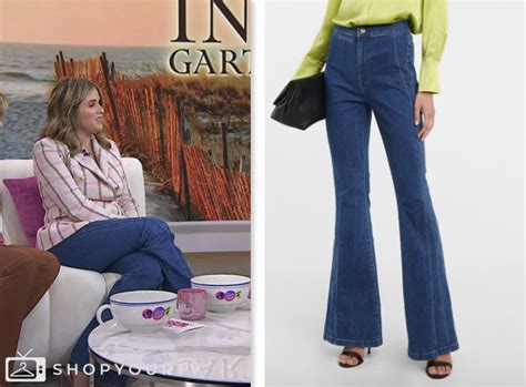 The Today Show October 2024 Jenna Bush Hagers Seam Flare Jeans Shop