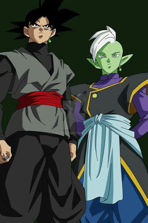 Black Goku Me And Zamasu Vegetassj03 By Gokutovegeta56 On Deviantart