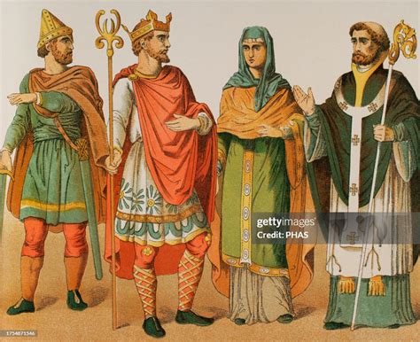 Anglo Saxons From Left To Right 9 Military Chief 10 King 11 News Photo Getty Images