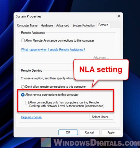 Disable Network Level Authentication In Windows 11 Or 10