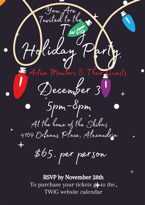 The Twig Twig Actives Holiday Party