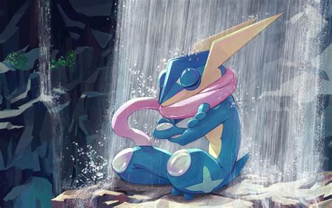 Greninja Pokemon Drawn By Alldough Danbooru