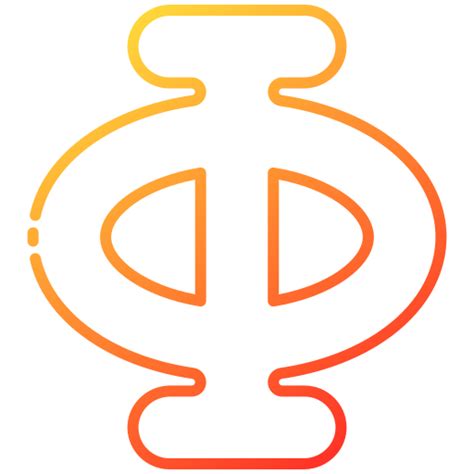 Phi Generic Gradient Icon