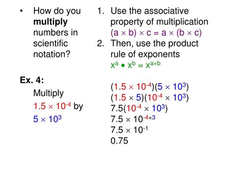 Ppt Pre Algebra 47 Scientific Notation Powerpoint Presentation Free