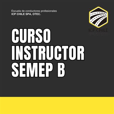 Curso Instructor Semep Clase B Icprofesional