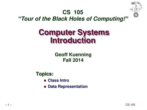 Ppt Computer Systems Introduction Powerpoint Presentation Free
