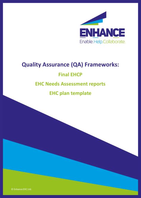 Qa Frameworks Enhance Ehc Ltd Enablehelpcollaborate