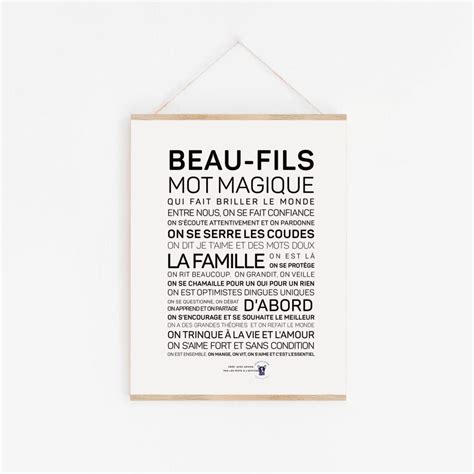 Affiche Imprimée A1 Beau Fils Poster 59 4 X 84 1 Cm Leroy Merlin