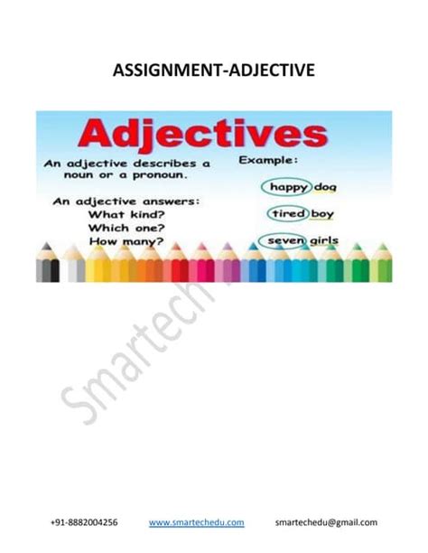 Conjunction Assignment Pdf