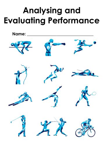 Analysing And Evaluating Performance Work Booklet Ocr Gcse Pe