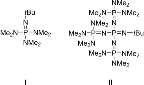 Phosphazene Bases Used In This Study Download Scientific Diagram